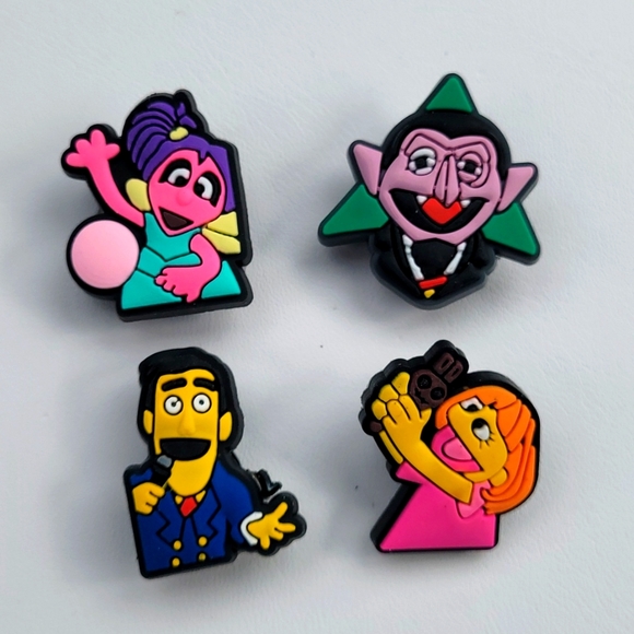 Accessories | Sesame Street Jibbitz For Crocs | Poshmark